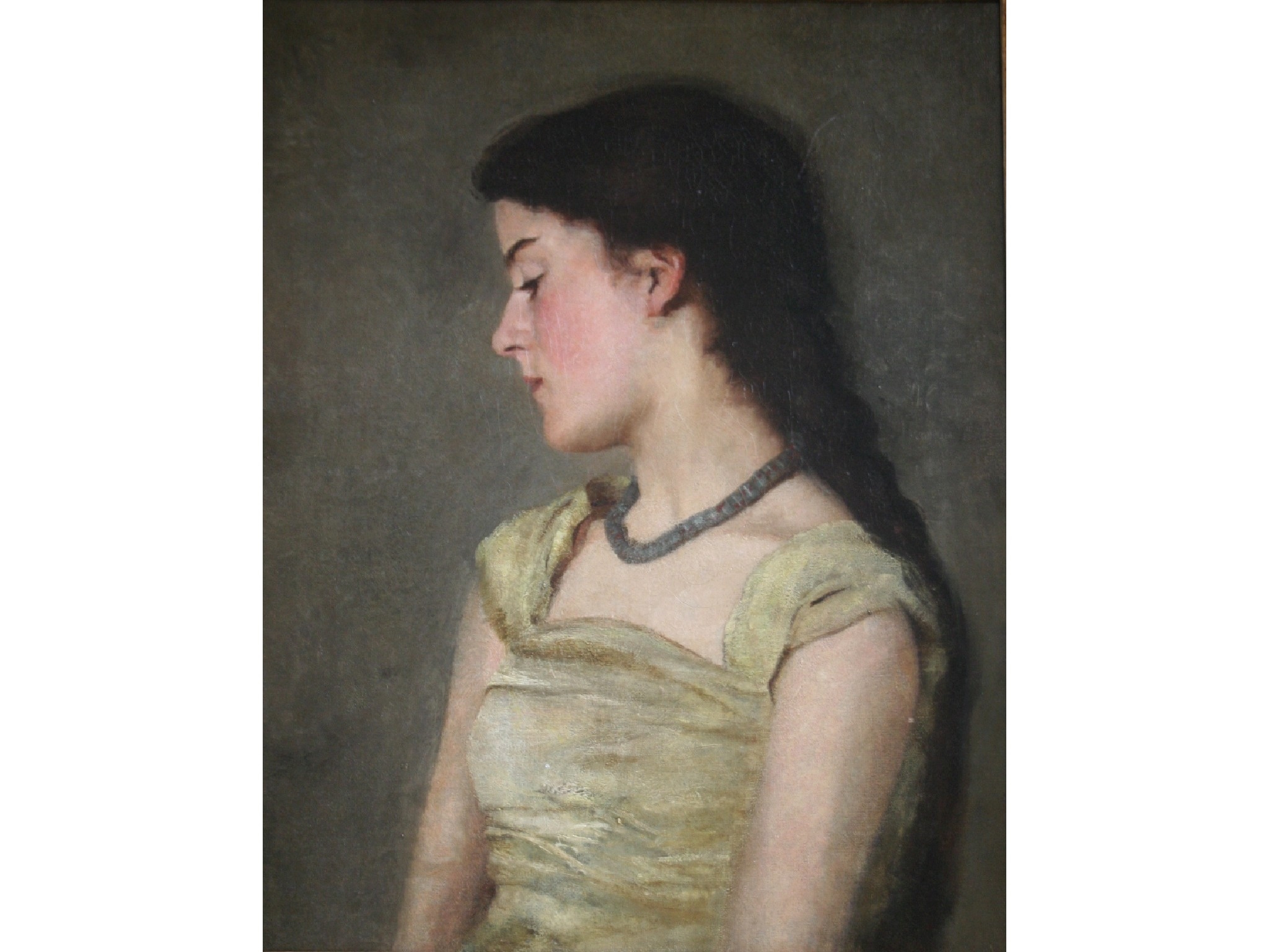 Thomas Cooper Gotch | A young beauty | MutualArt