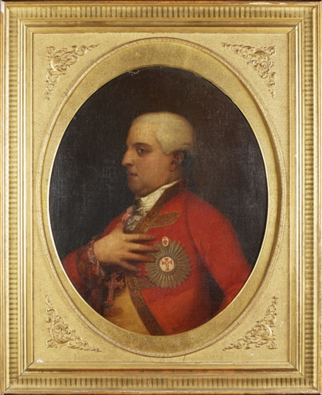 Portuguese School, 18th Century | Fidalgo with commendation of Christ ...