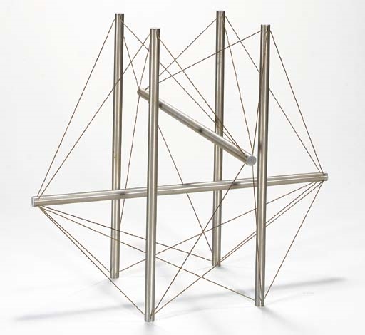 Kenneth Snelson | Model for 30' Centelever (1966) | MutualArt