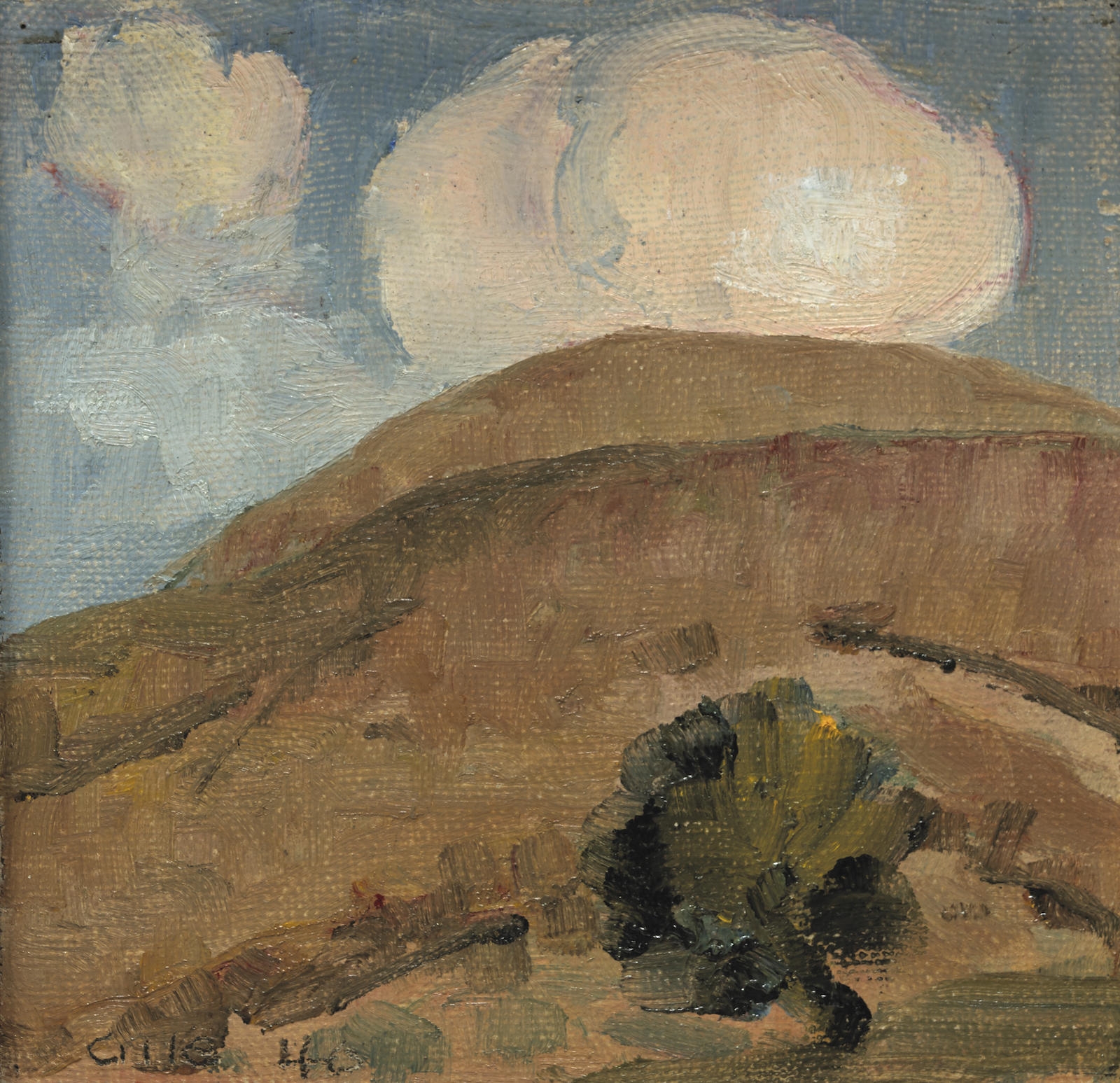 Selden Connor Gile | Cloud, hill, tree (1940) | MutualArt