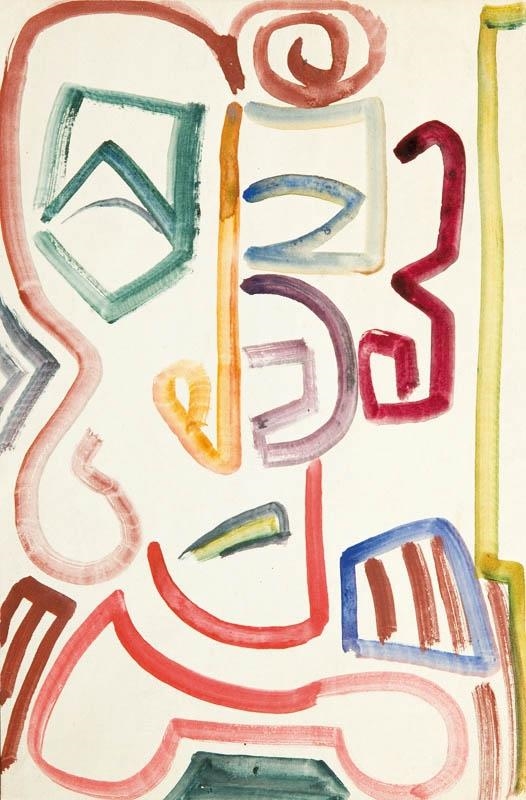 Jonasz Stern | Portrait (1950 - 1960) | MutualArt