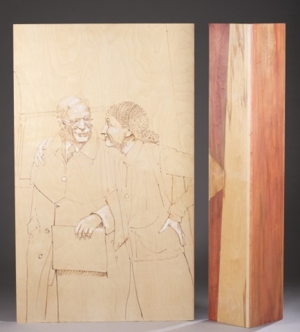 Joni Pienkowski | Homage to O'Keefe & Stieglitz (1993) | MutualArt