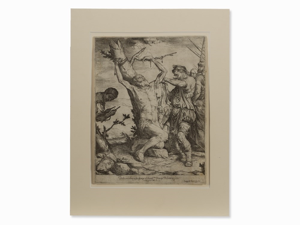 Jusepe de Ribera | The Martyrdom of Saint Bartholomew (1624) | MutualArt