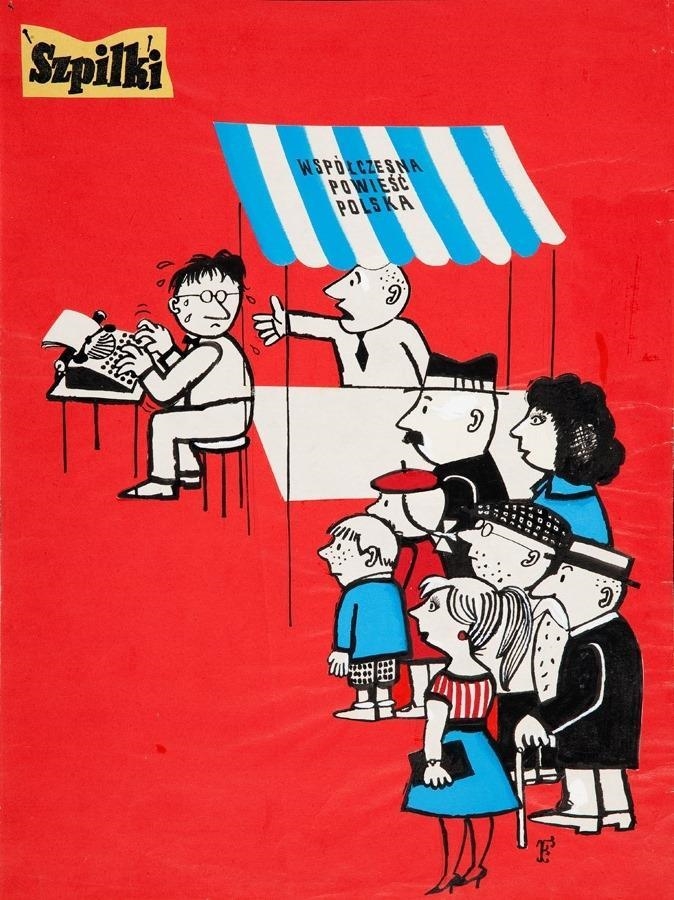 Jerzy Flisak | Kończ waść, wstydu oszczędź rysunek satyryczny do ...