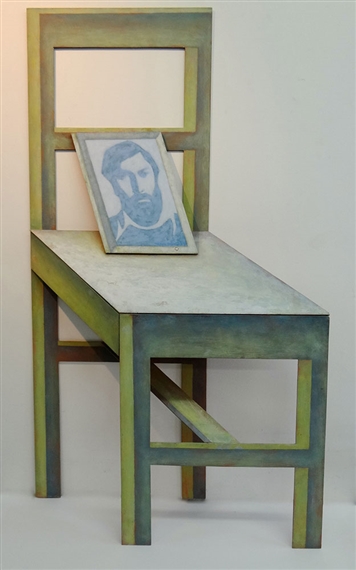 Terry Stringer | 66. Terry Stringer Self Portrait Sculpture Painted ...