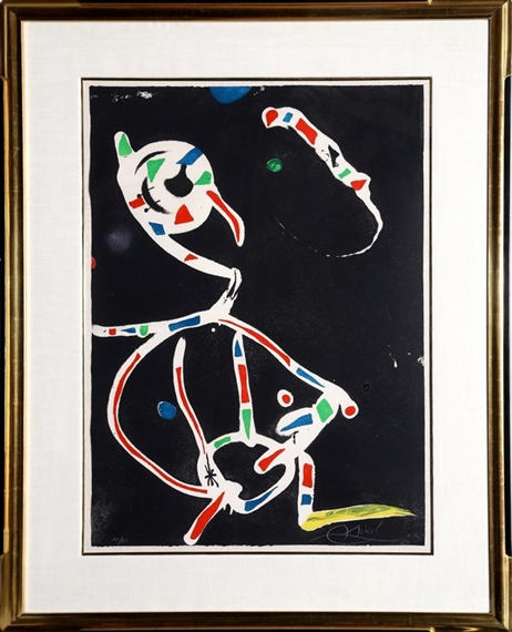Joan Miró | La Traca III (Fireworks III) (1979) | MutualArt