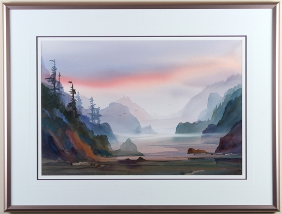 John Ebner | Beach Sunset | MutualArt