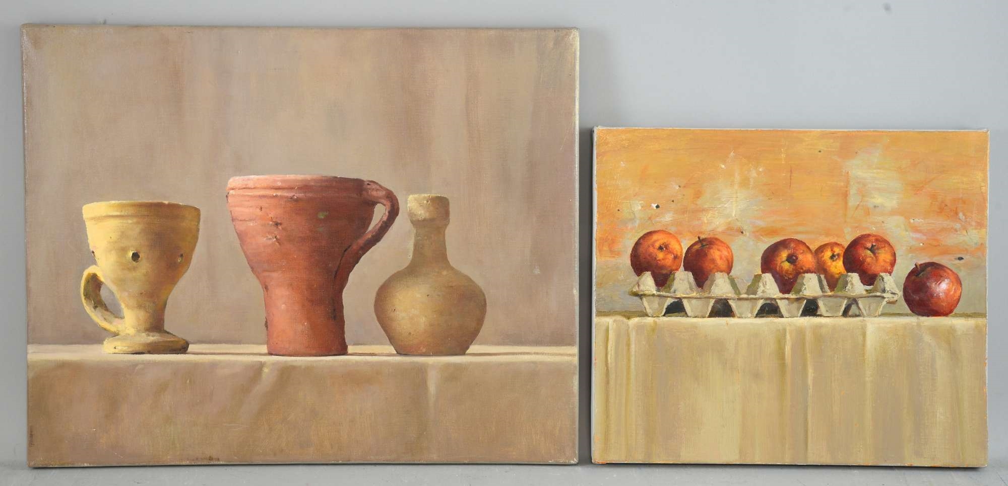 Eric Rimmington | 2 works, Standing Clay ; Six over Seven | MutualArt