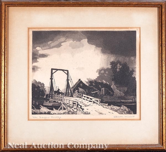 Clarence Millet | The Bayou Bridge | MutualArt