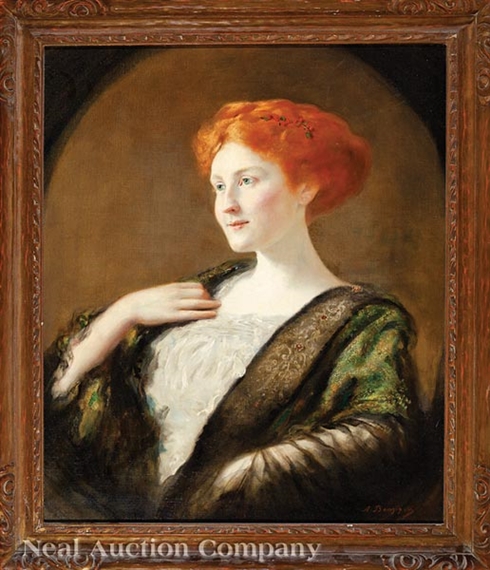 August Benziger | Portrait of Edith O'Gorman | MutualArt
