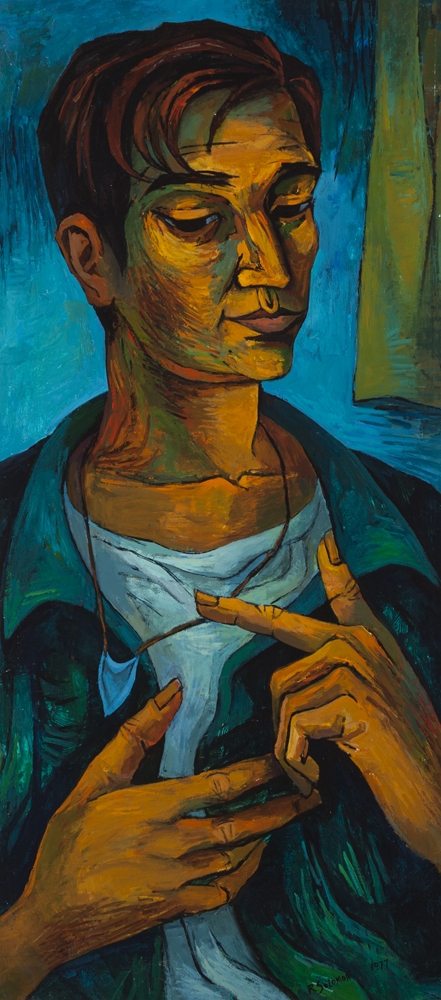 Bob Solomon | Portrait of a man (1977) | MutualArt