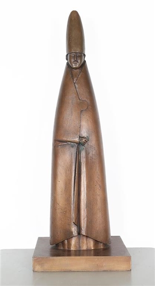 Giacomo Manzù | Cardinal (2000) | MutualArt