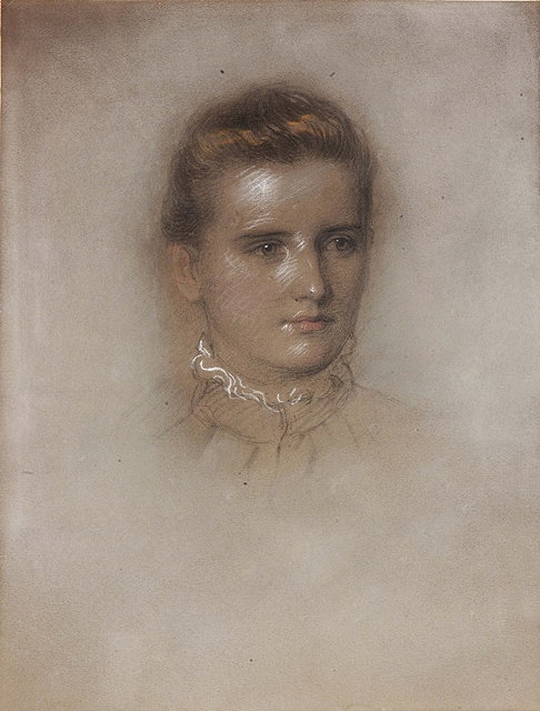 Antonie de Salomé | Portrait of Marian Heptinstall, youngest daughter ...