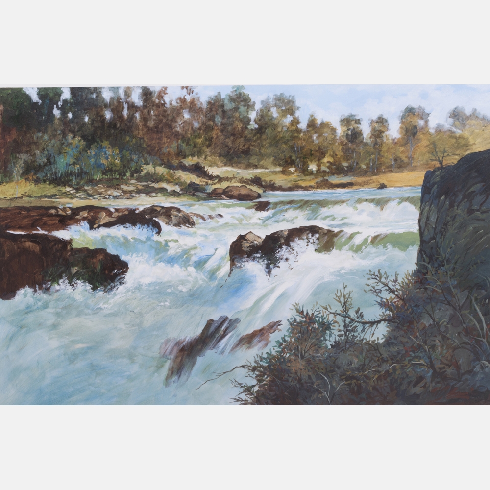 Don Trager | River Scene | MutualArt