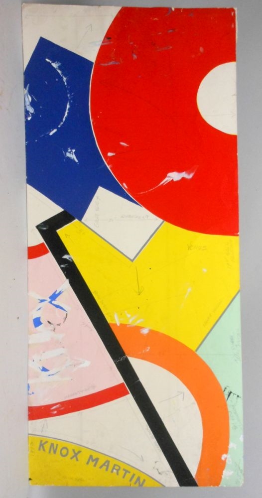 Knox Martin | Study in Color (1970) | MutualArt