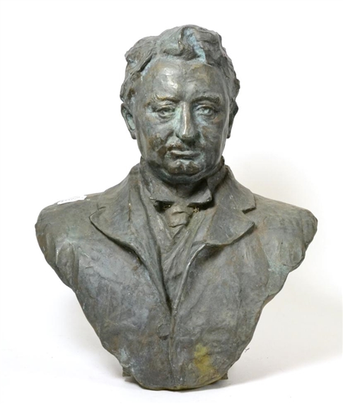 Sydney March | A Bronze Bust of Cecil Rhodes (1901) | MutualArt