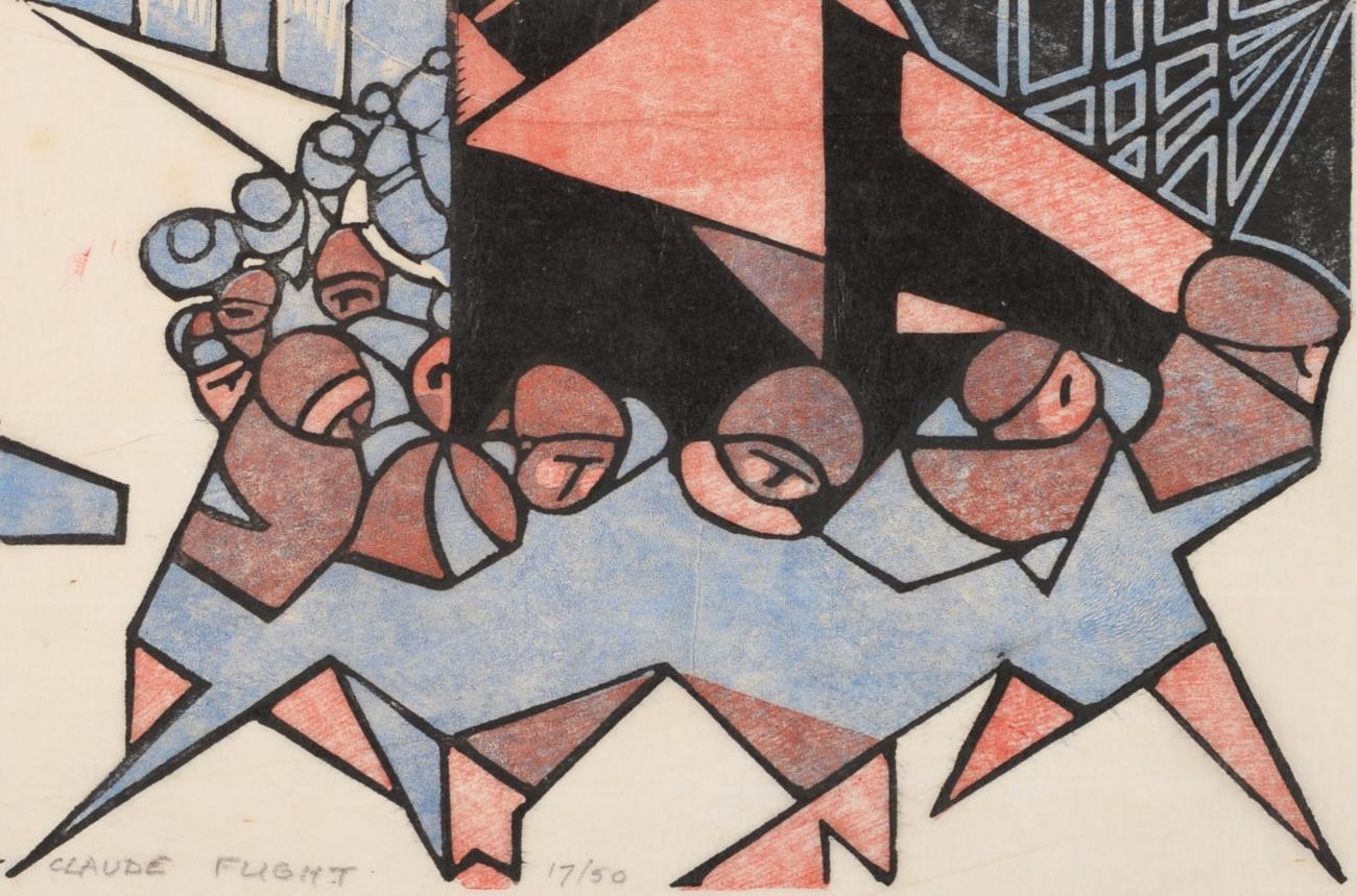 Claude Flight | Crossing the Road | MutualArt