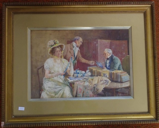James Shaw Crompton | The Bookshop | MutualArt