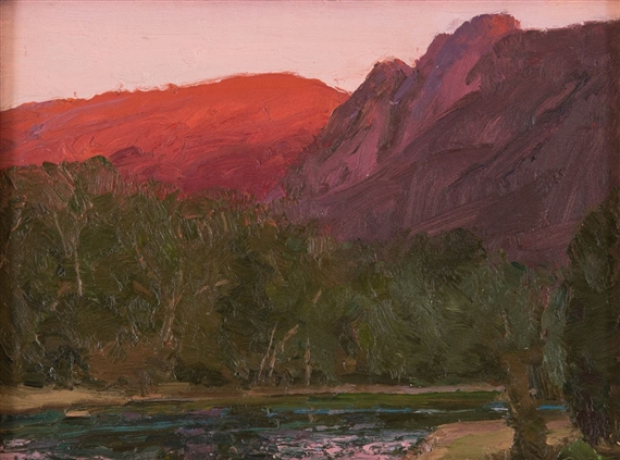 Len Chmiel | Beyond Sunset-Poudre River (2001) | MutualArt