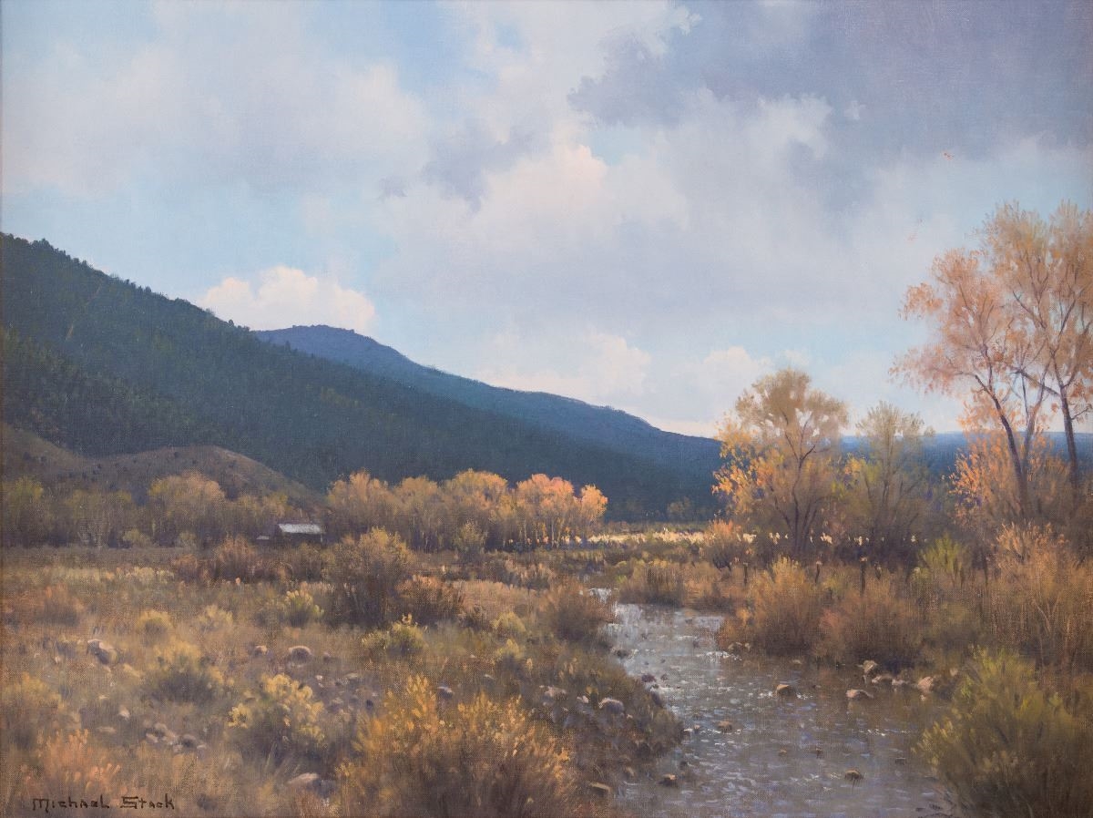 Michael Stack | Autumn on the Rio Grande (2003) | MutualArt