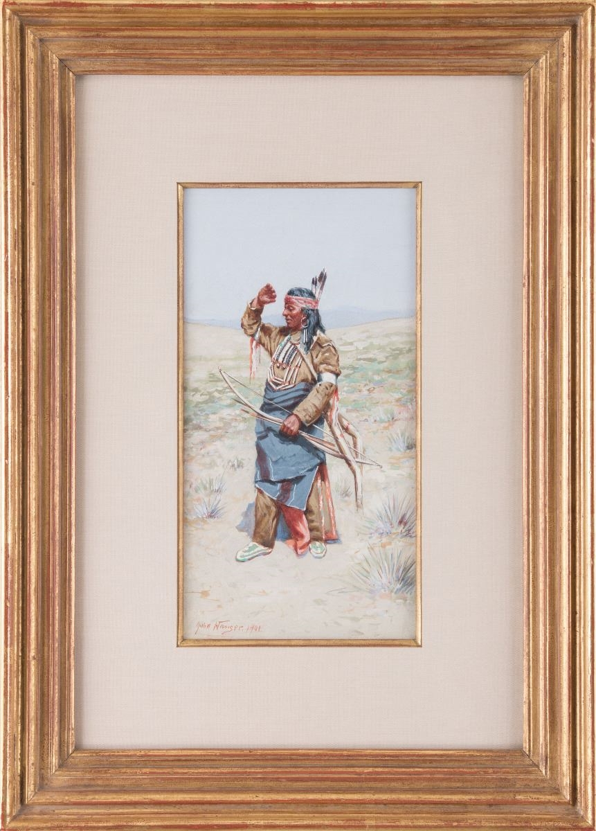 John Hauser | The Scout (1901) | MutualArt