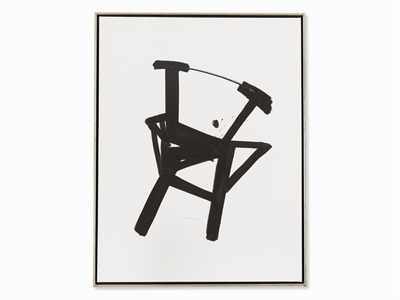 Kurt Rudolf Hoffmann‏ Sonderborg | Electric Chair (1991) | MutualArt