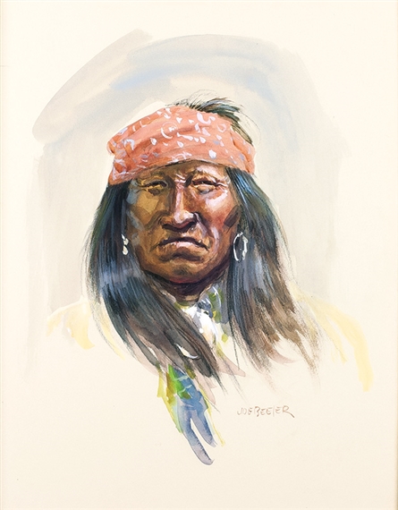 Joe Beeler | Apache Warrior #7 | MutualArt