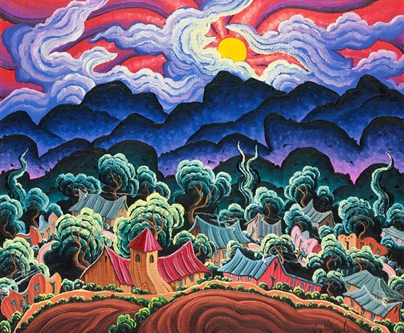 Kim Wiggins | Dawn of Terra Amarilla | MutualArt