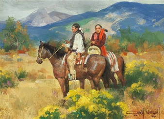 Gary Niblett | Winter Hunt | MutualArt