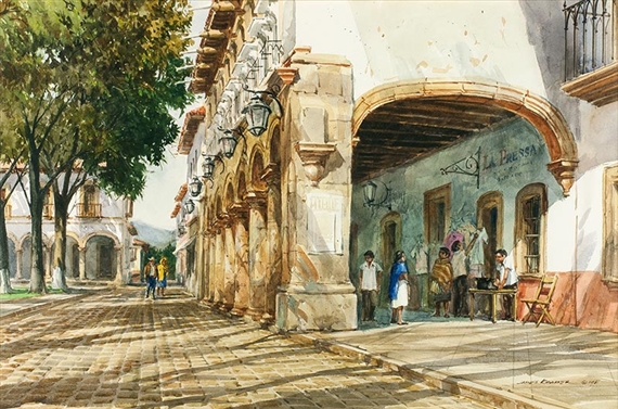 James Kramer | Patzcuaro Portales (1981) | MutualArt