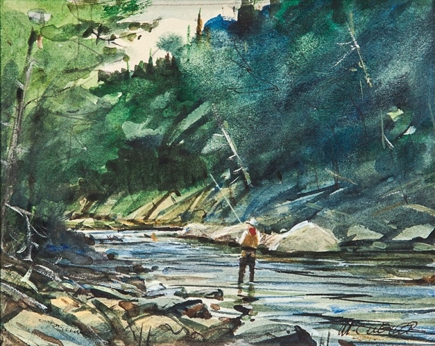 Milton C. Weiler | Fly Fishing (1972) | MutualArt