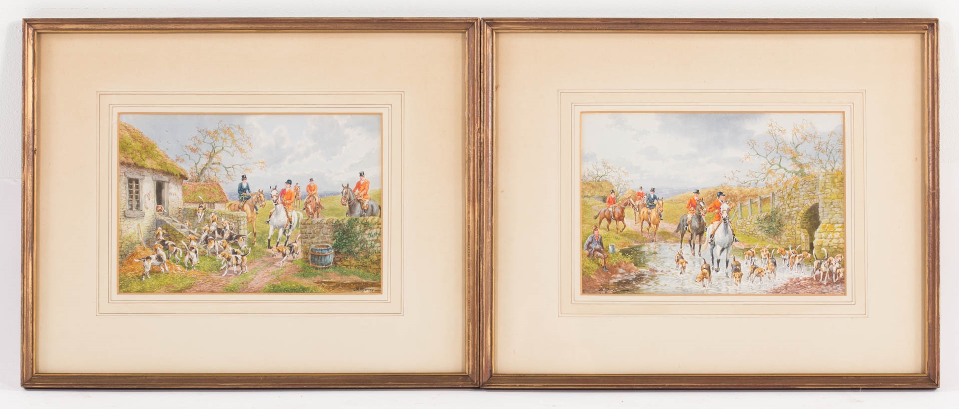 Henry Murray | 2 works, Hunt Scene | MutualArt
