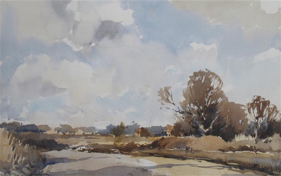 Edward Wesson | watercolour | MutualArt