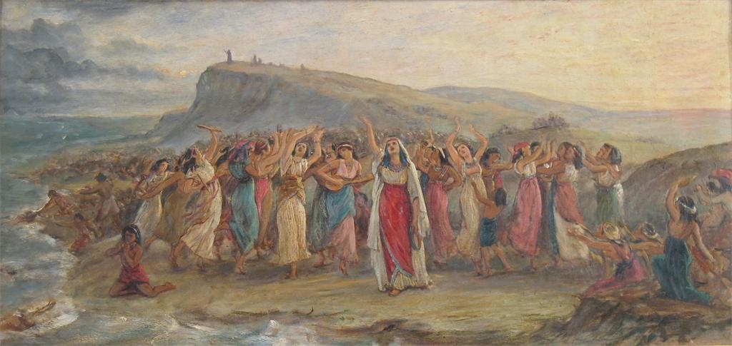 William Gale | Study for The Song of Miriam the Prophetess | MutualArt