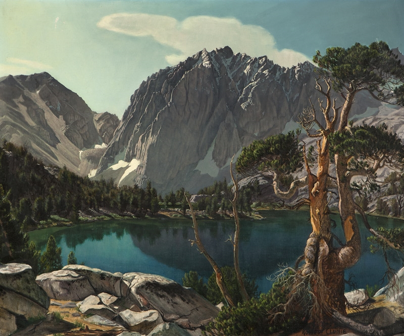 Robert Clunie | 4th Lake and Mt. Temple Crag (1949) | MutualArt