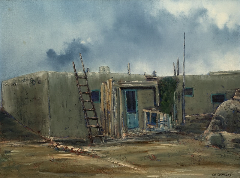 Tim R. Cisneros | Taos Pueblo | MutualArt