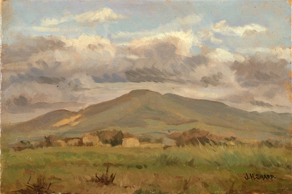 Joseph Henry Sharp | Southwestern landscape | MutualArt