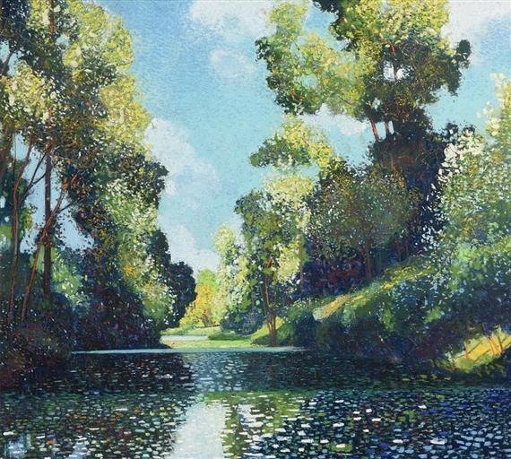 Victor Richardson | The Blackwater Near Lismore (2013) | MutualArt