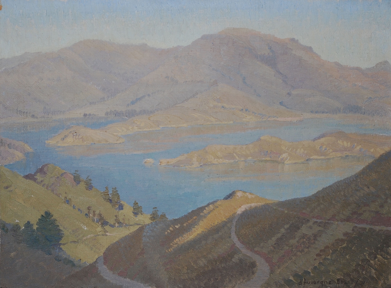 Arthur D'auvergne Boxall | NEW ZEALAND LANDSCAPE | MutualArt