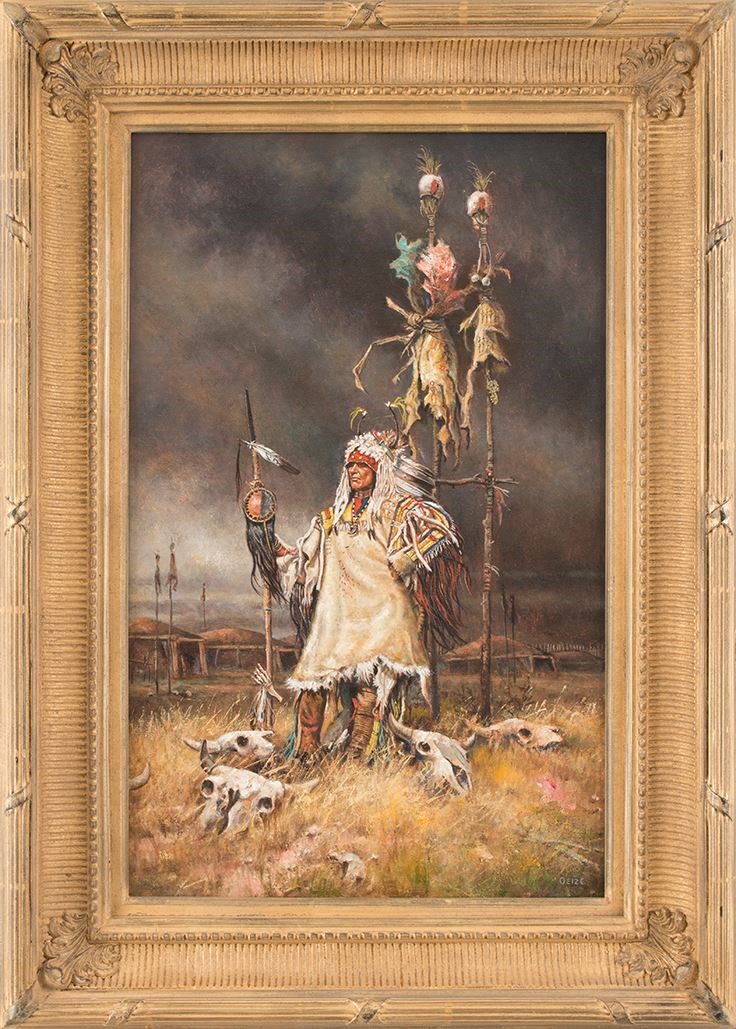 Don Oelze | Mato Tope the Lord of Lords | MutualArt