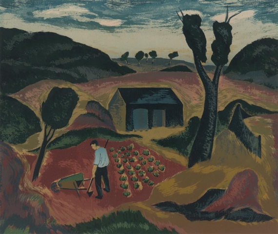 Allan Robert Sumner | Cabbage Patch (1947) | MutualArt