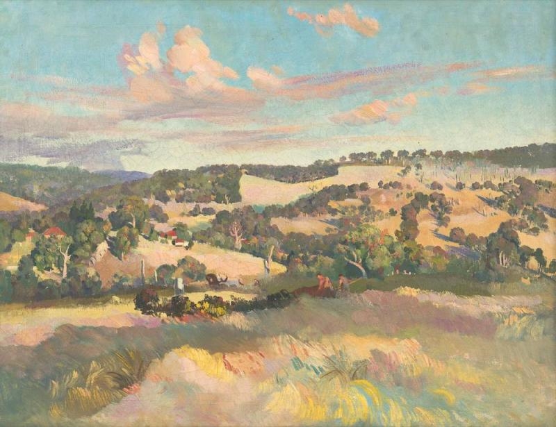 Harald Vike | Armadale Landscape (Circa 1940) | MutualArt