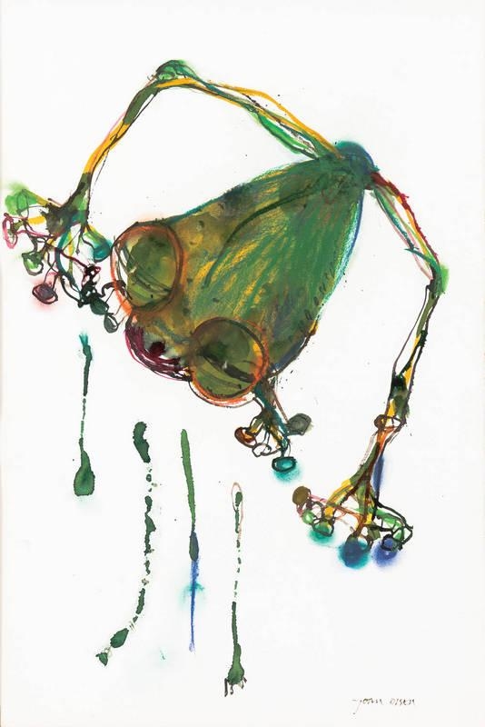 John Olsen | Frog | MutualArt