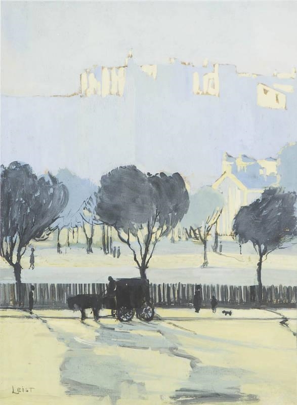 Frederick Leist | Park Scene | MutualArt