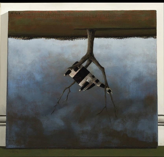 John Kelly | Cow Up A Tree Upside Down II (2001) | MutualArt