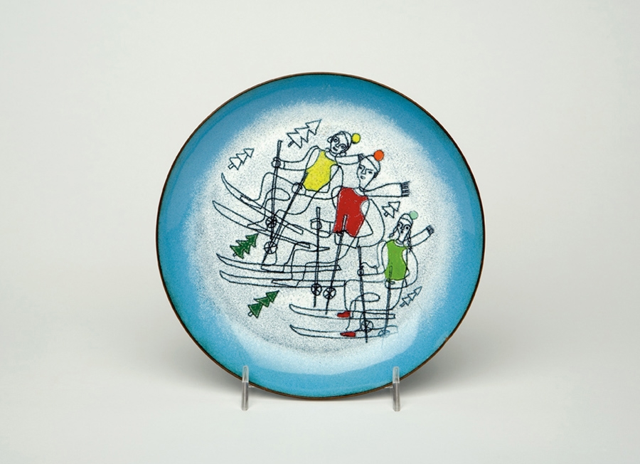 Ellamarie & Jackson Woolley | Enamel #1315 (Circa 1955) | MutualArt