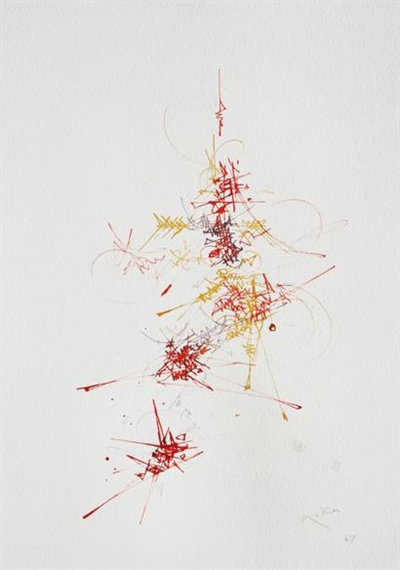 Artworks of Georges Mathieu (French, 1921)