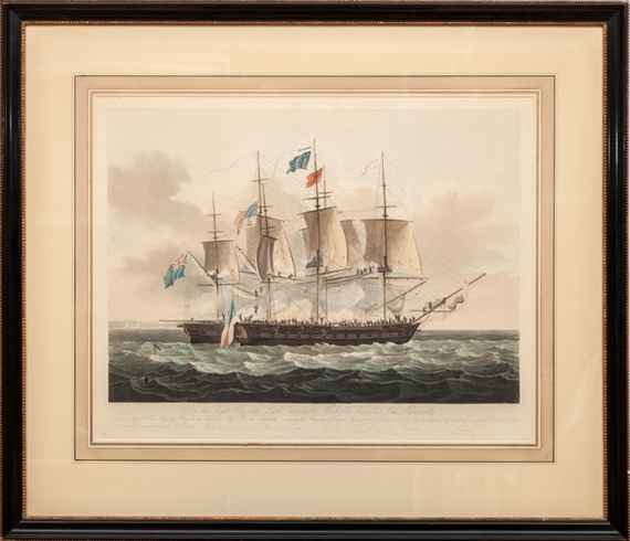 Thomas Whitcombe | His Majesty's Frigate the Shannon (1813) | MutualArt