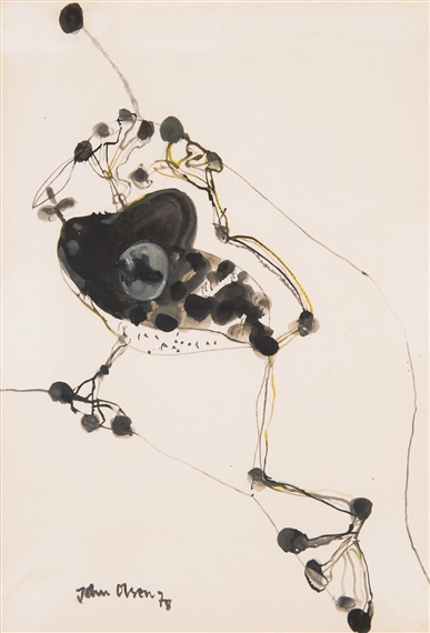 John Olsen | Frog I (1978) | MutualArt