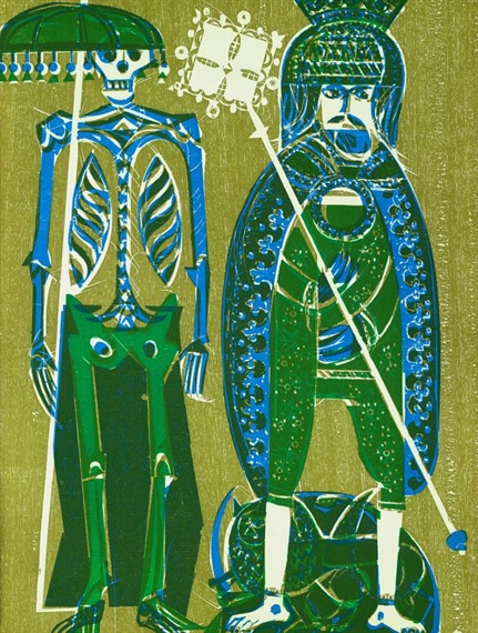 HAP Grieshaber | Totentanz von Basel. Mit den Dialogen des ...